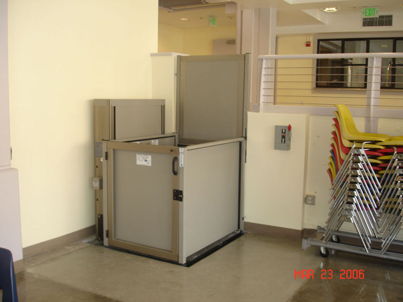 005 - Vertical Platform Lift Installation - Mill Valley, CA - Hankin ...